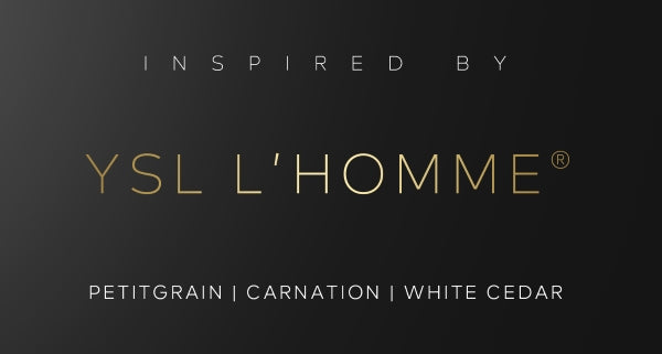 Inspired by L'Homme (YSL) — Stone Candles