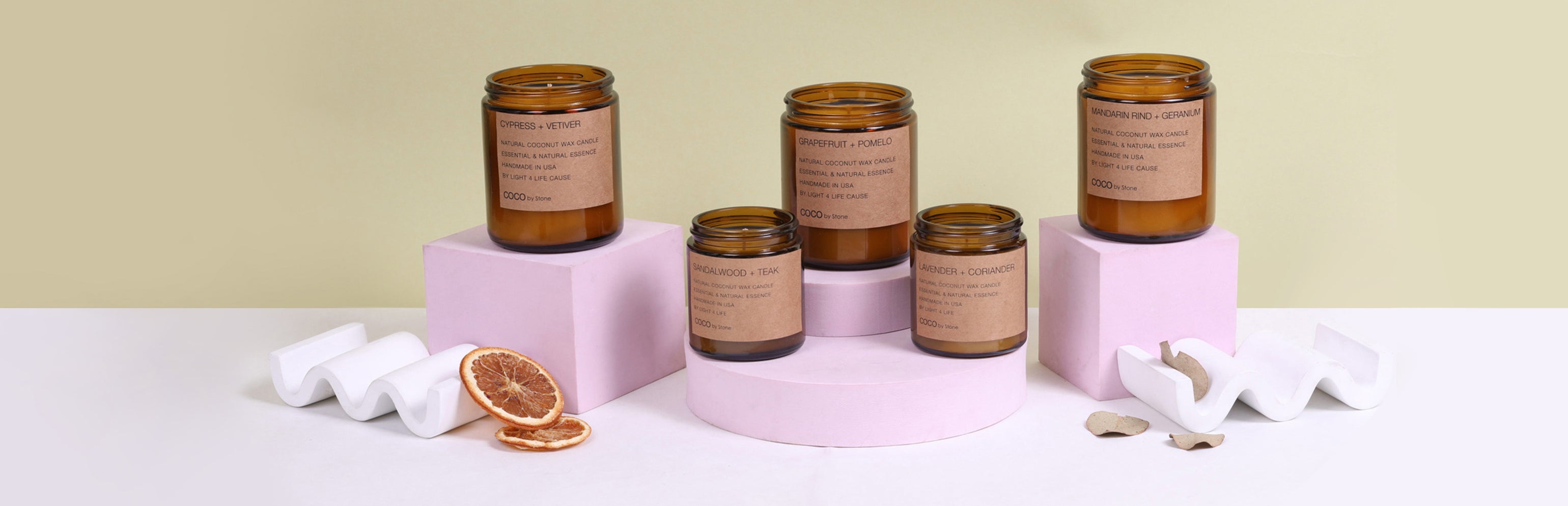 COCO by Stone Candles | Sustainable Fall Collection