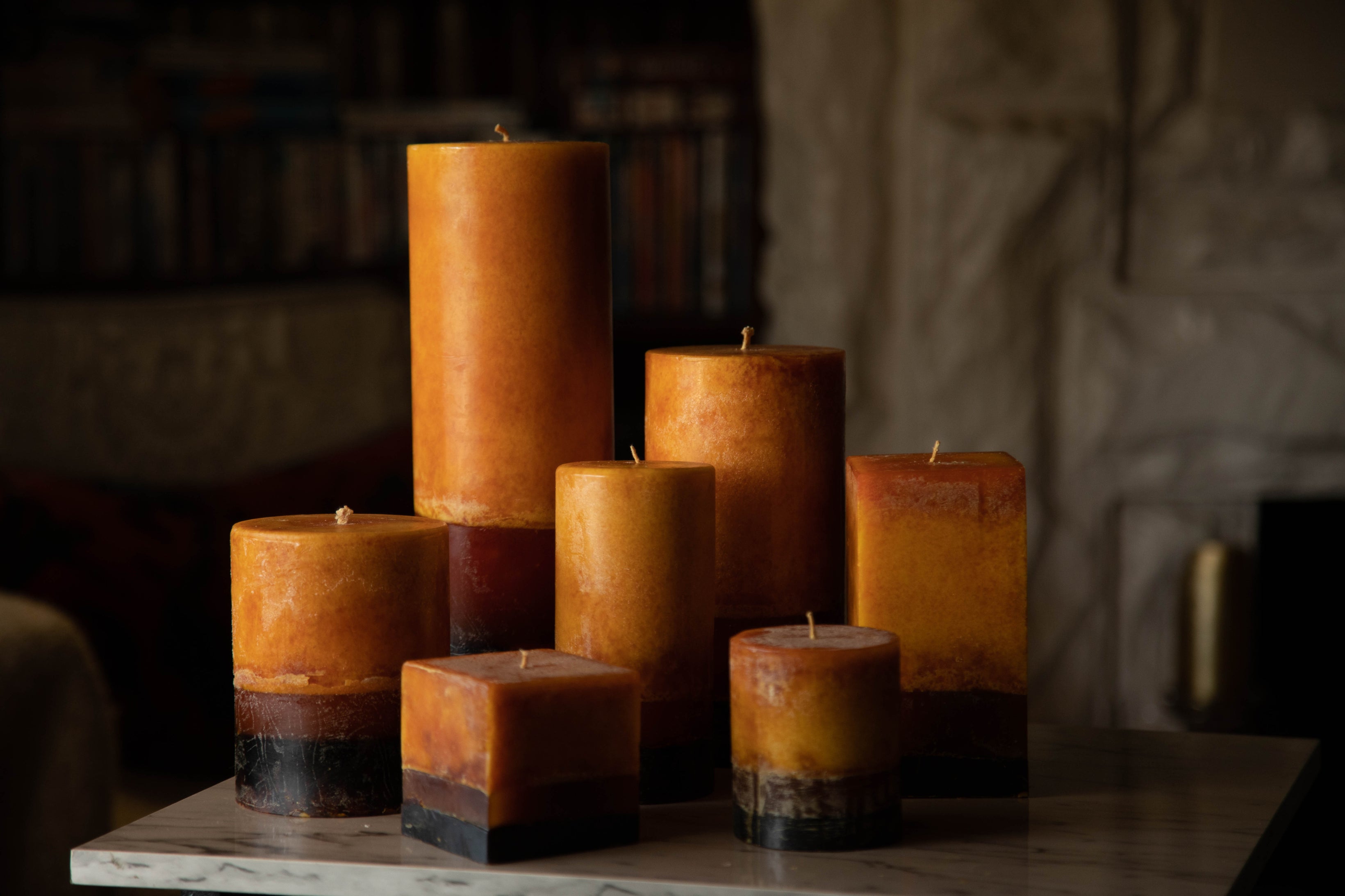 Stone Candles | Fall Scented Candles For Home