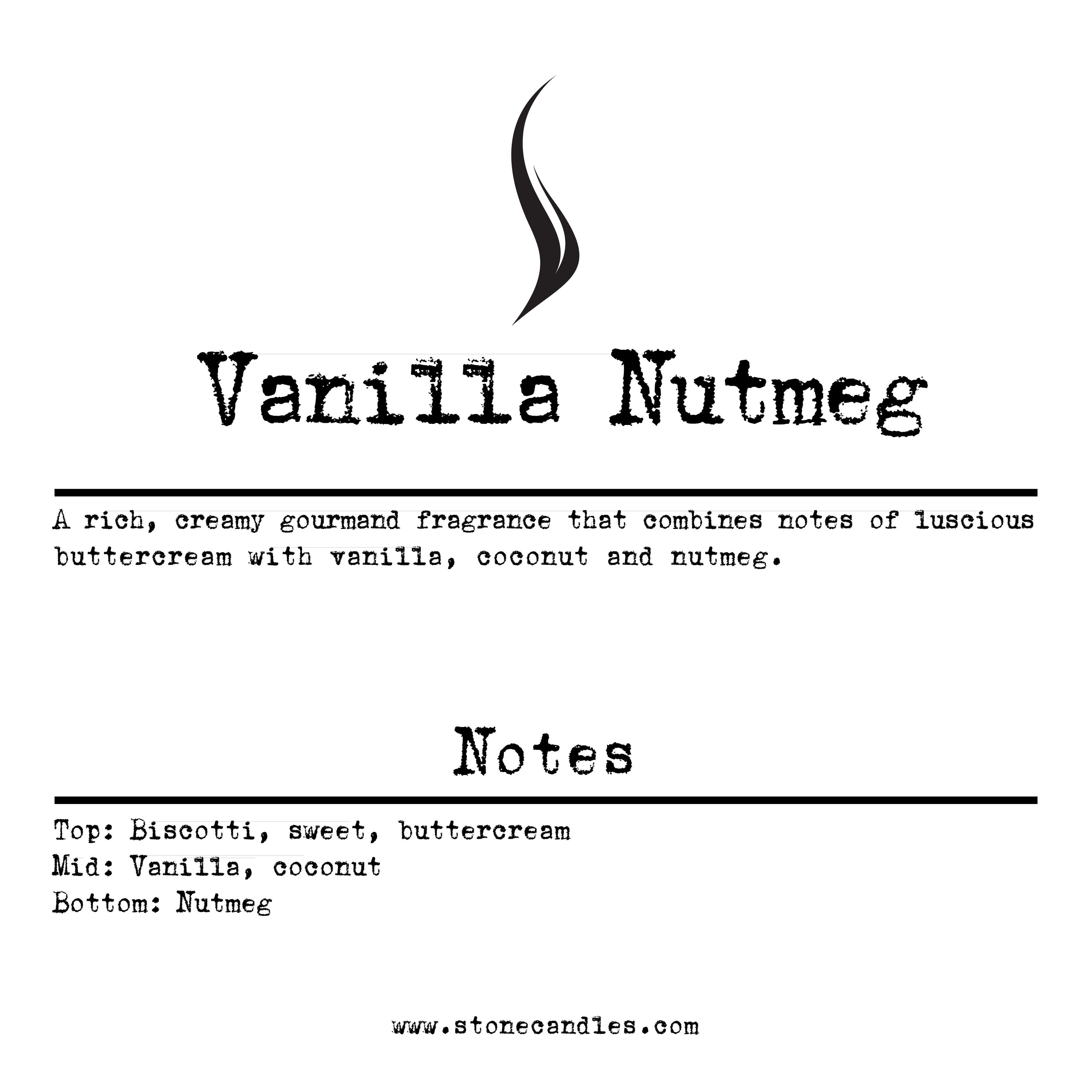 Vanilla Nutmeg Sample Scent Strip
